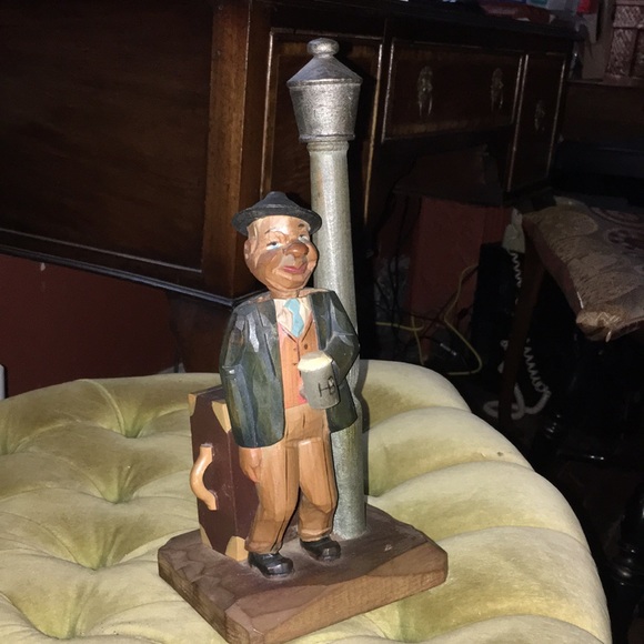 Dining | German Music Box Bar Hand Carved Folk | Poshmark